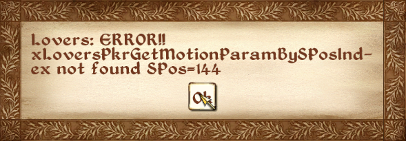 Lovers With Pk Not Playing Animations And Displaying Errors Technical Support Lovers With