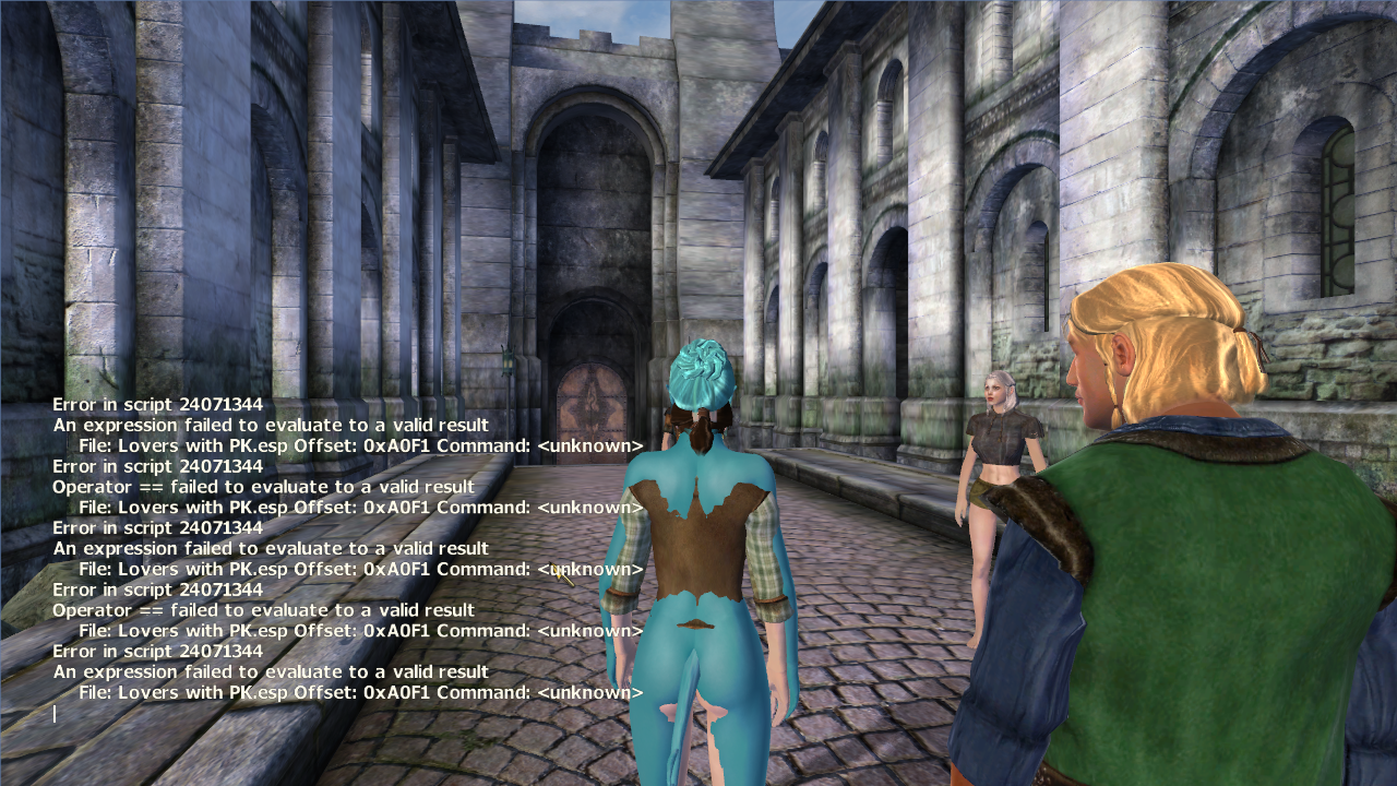 Lovers With Pk Not Playing Animations And Displaying Errors