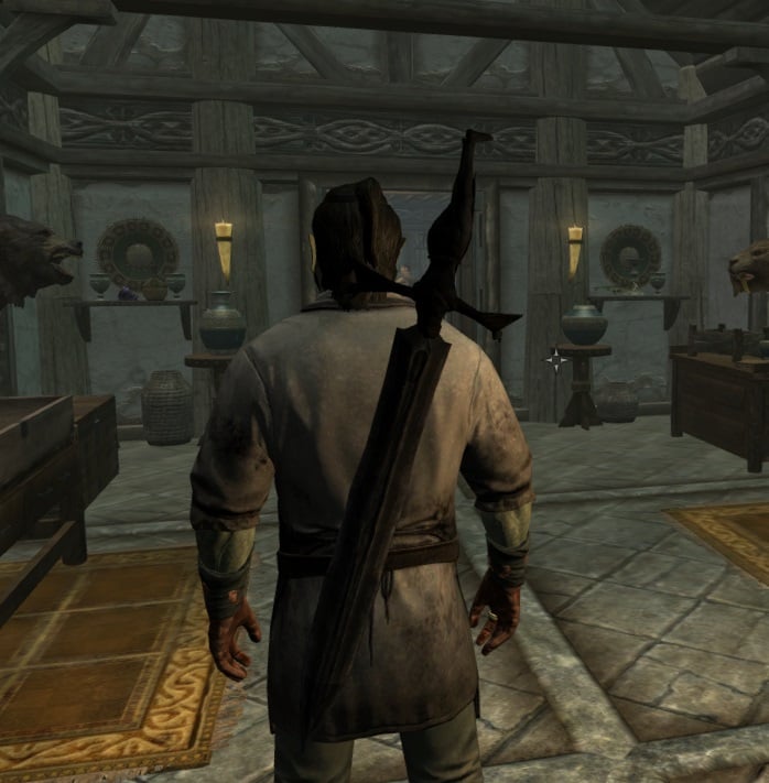 Sword on back VS Sword on hip UPDATED Pics - Skyrim General Discussion ...