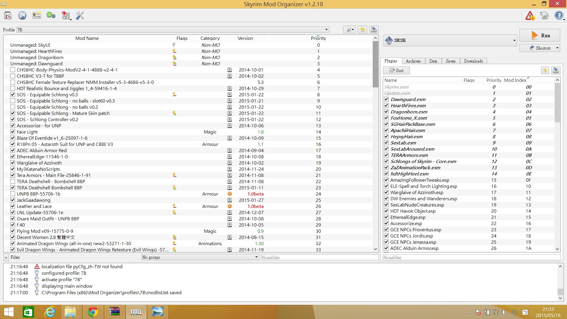 My Skse And Sexlab Got Some Problems Papyrusutil V26 And Storageutildll Sexlab Framework