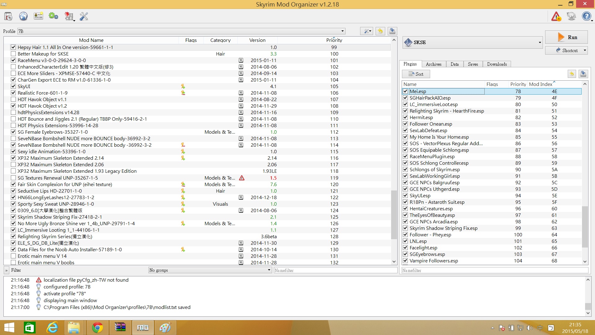 My Skse And Sexlab Got Some Problems Papyrusutil V26 And Storageutildll Sexlab Framework