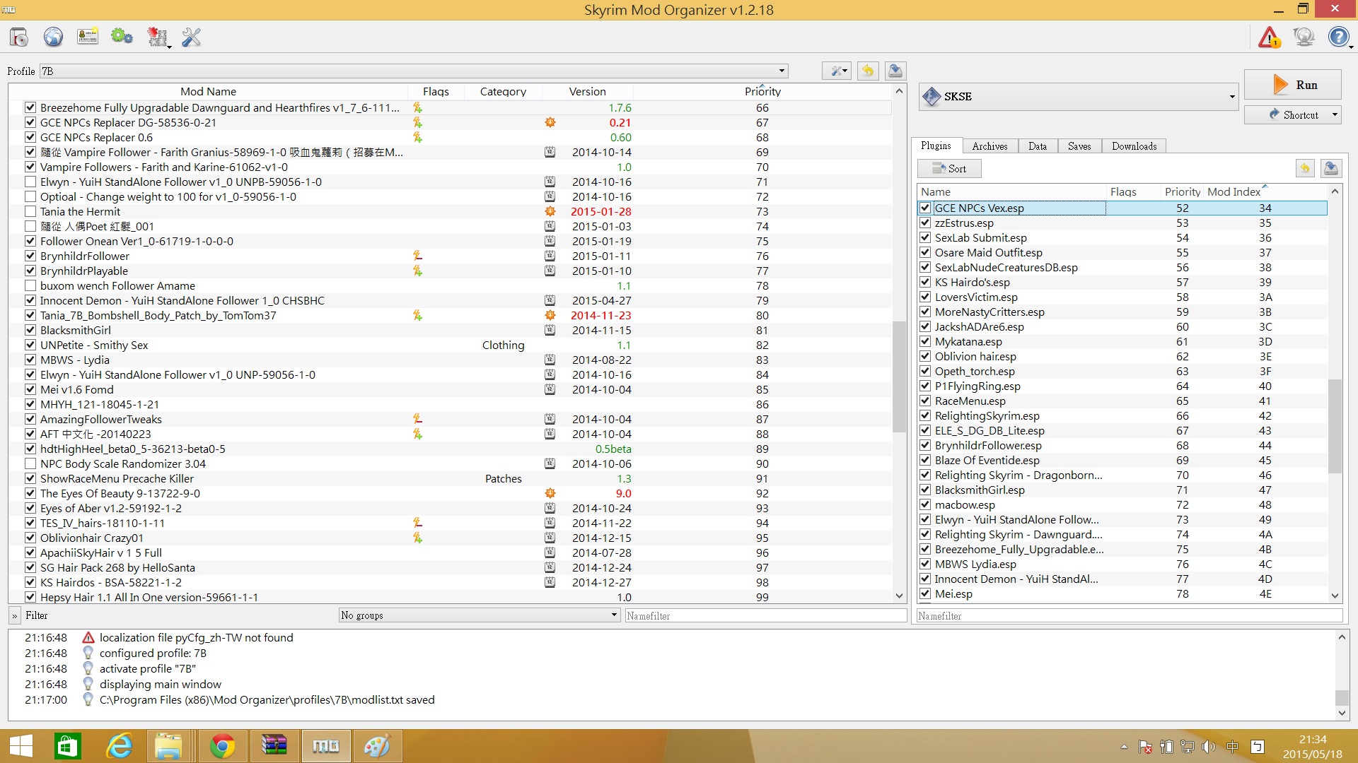 My Skse And Sexlab Got Some Problems Papyrusutil V26 And Storageutildll Sexlab Framework