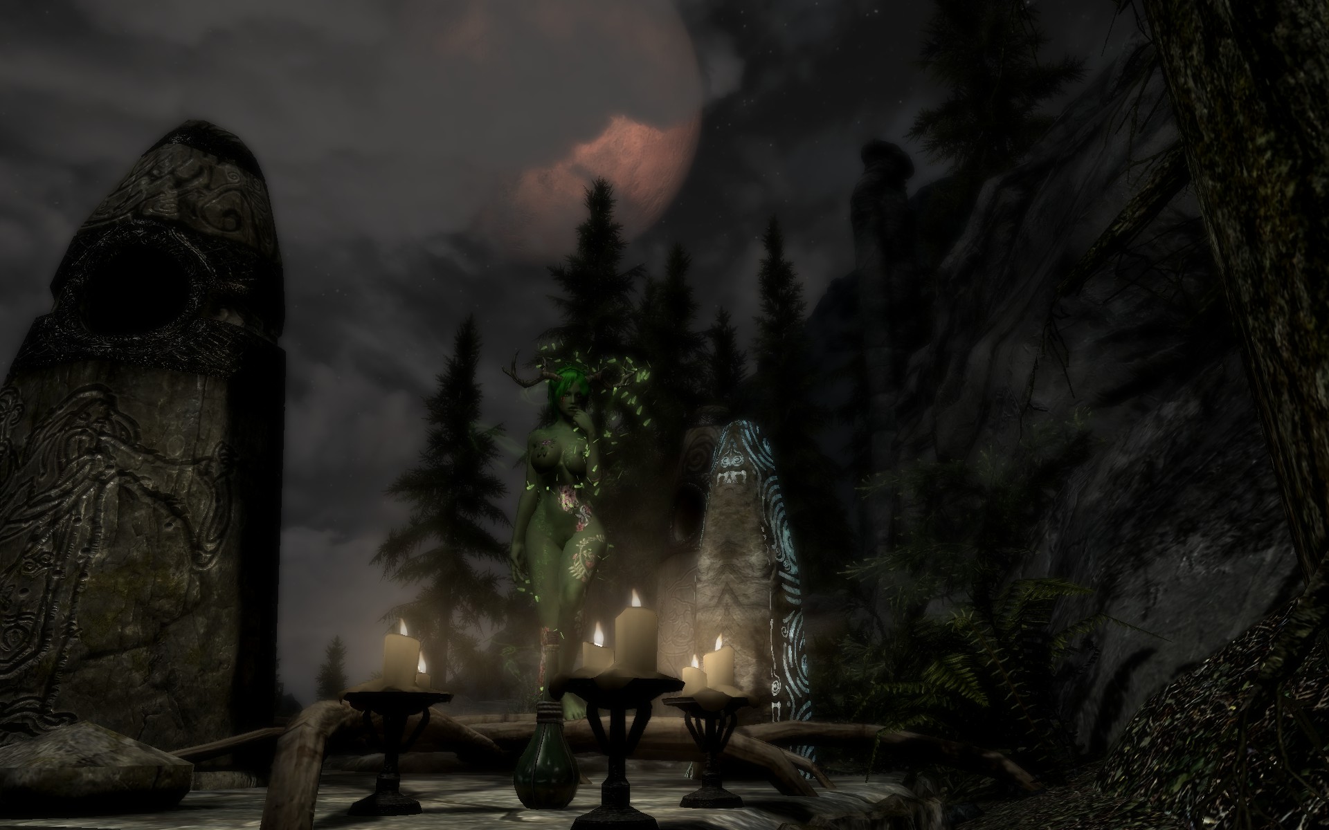 Wip The Spriggan Queen By Trykz Skyrim Adult Mods Loverslab