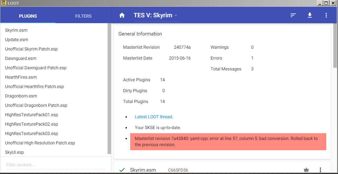 yaml-cpp error (need help) - Skyrim Technical Support - LoversLab yaml-cpp error (need help) - Skyrim Technical Support - LoversLab