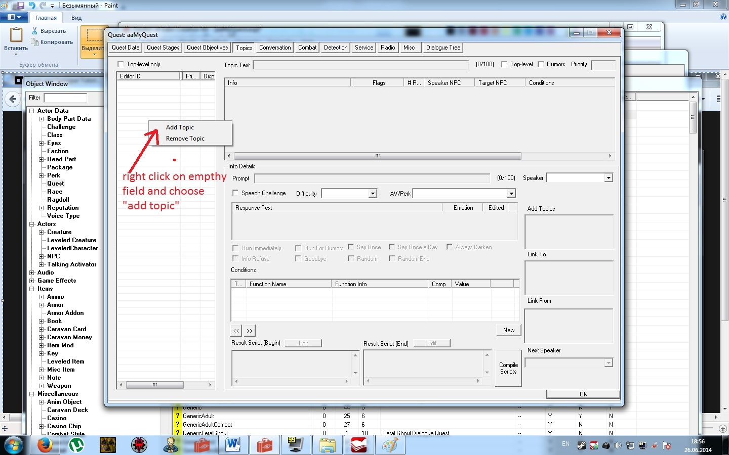 Fallout New Vegas Geck And Scripting Help 101 Page 56 Fallout Technical Support Loverslab