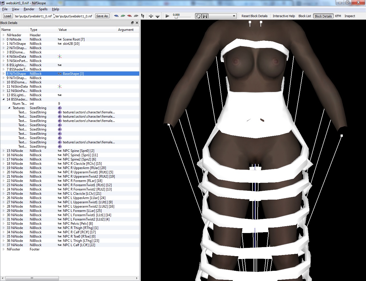 Removing Body From Nif Skyrim Technical Support Loverslab