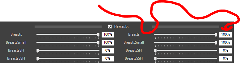Bodyslide Slider Range Extended If Pos Skyrim Adult Mods Loverslab