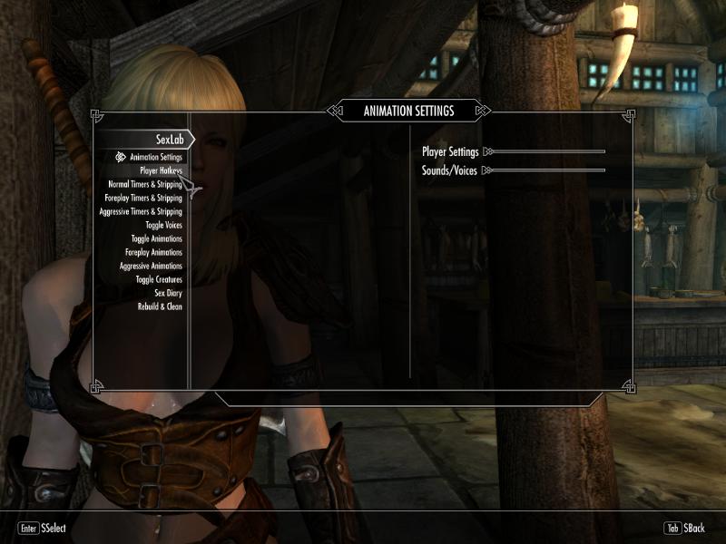 Sexlab Framework Animation Setting And Hotkey Menu Not Showing Problem Guys Plssss Help Me