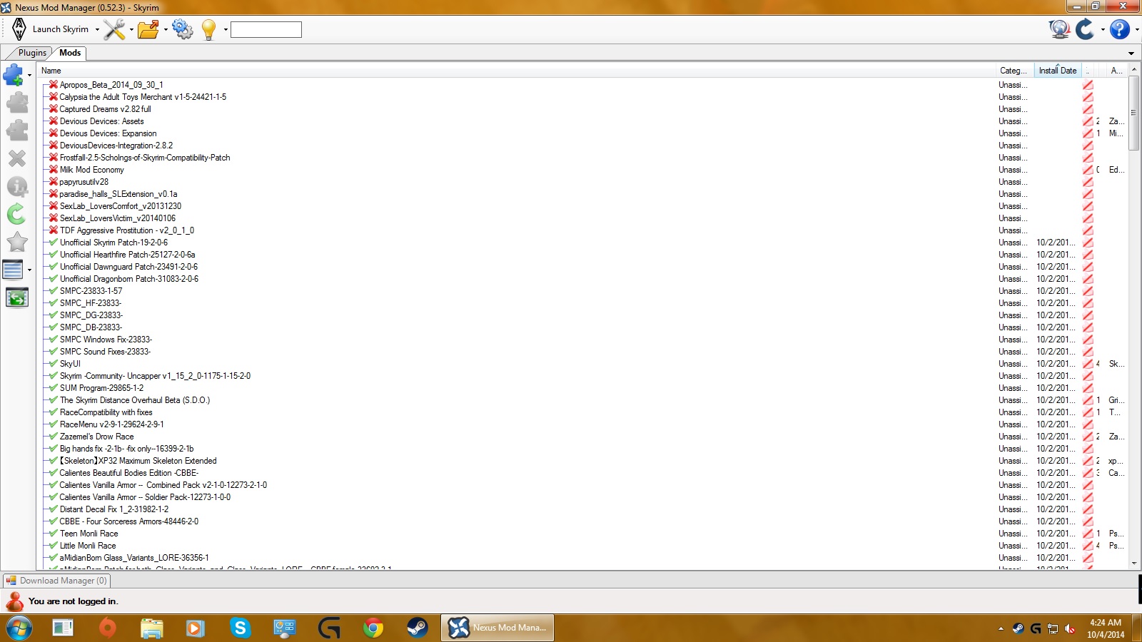 Load order problem... - Skyrim Technical Support - LoversLab