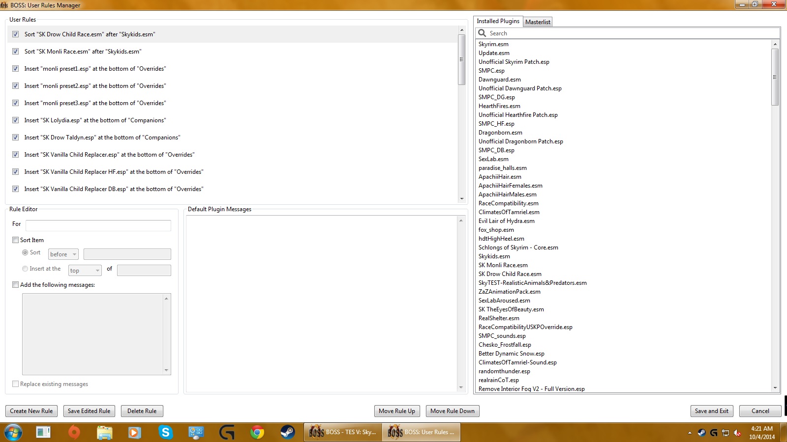 Load order problem... - Skyrim Technical Support - LoversLab