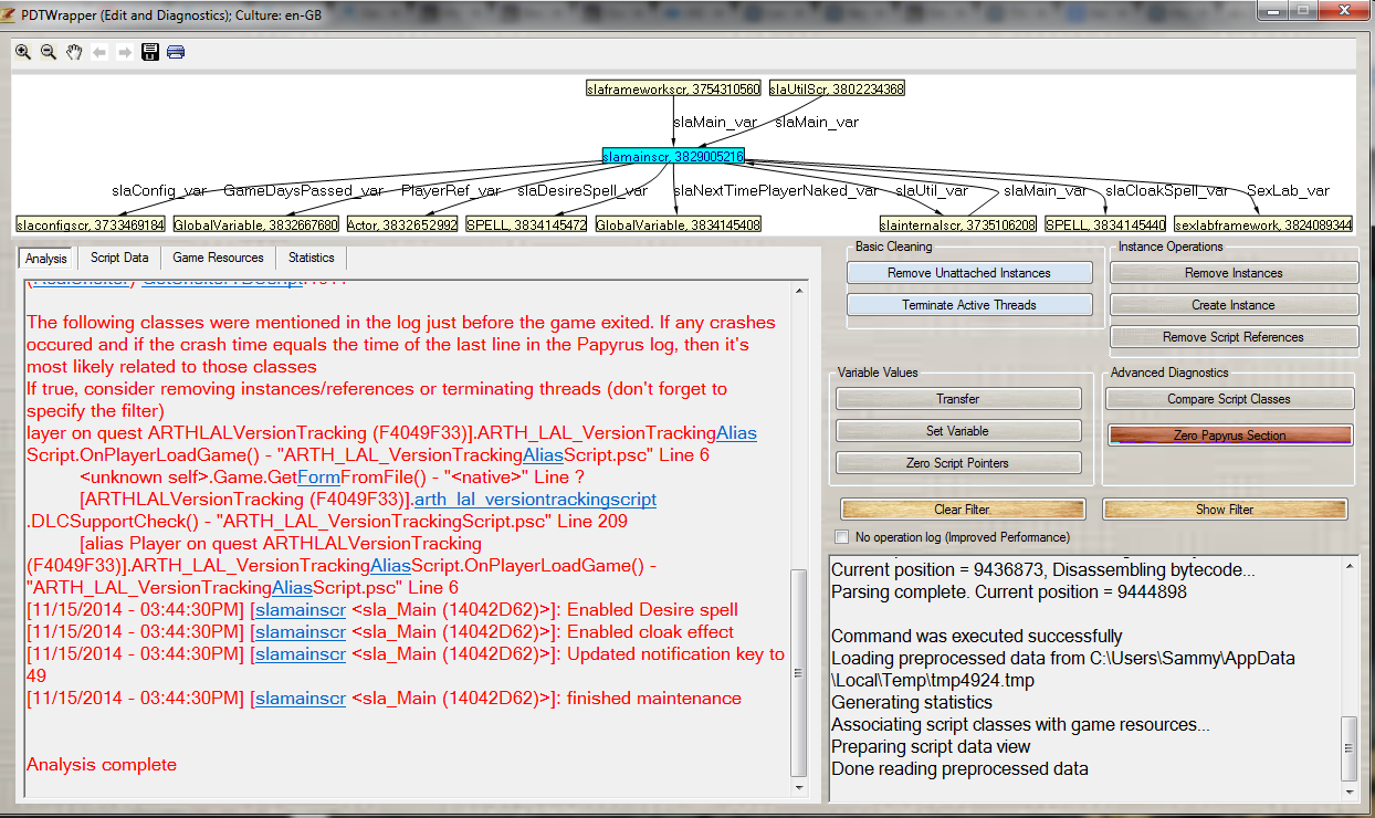 Bizarre Ctd Bug Crashing When Trying To Save But Only After Sleeping To A Certain Time