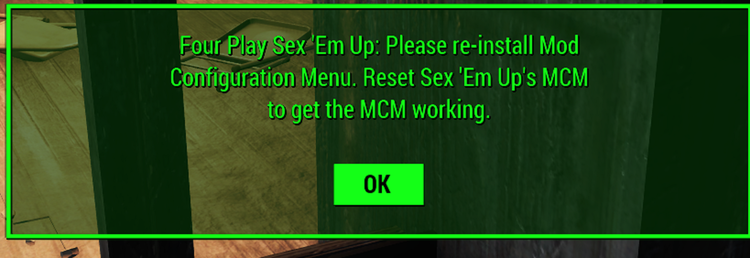 Mcm Isnt Working With My Sex Mods Fallout 4 Technical Support Loverslab