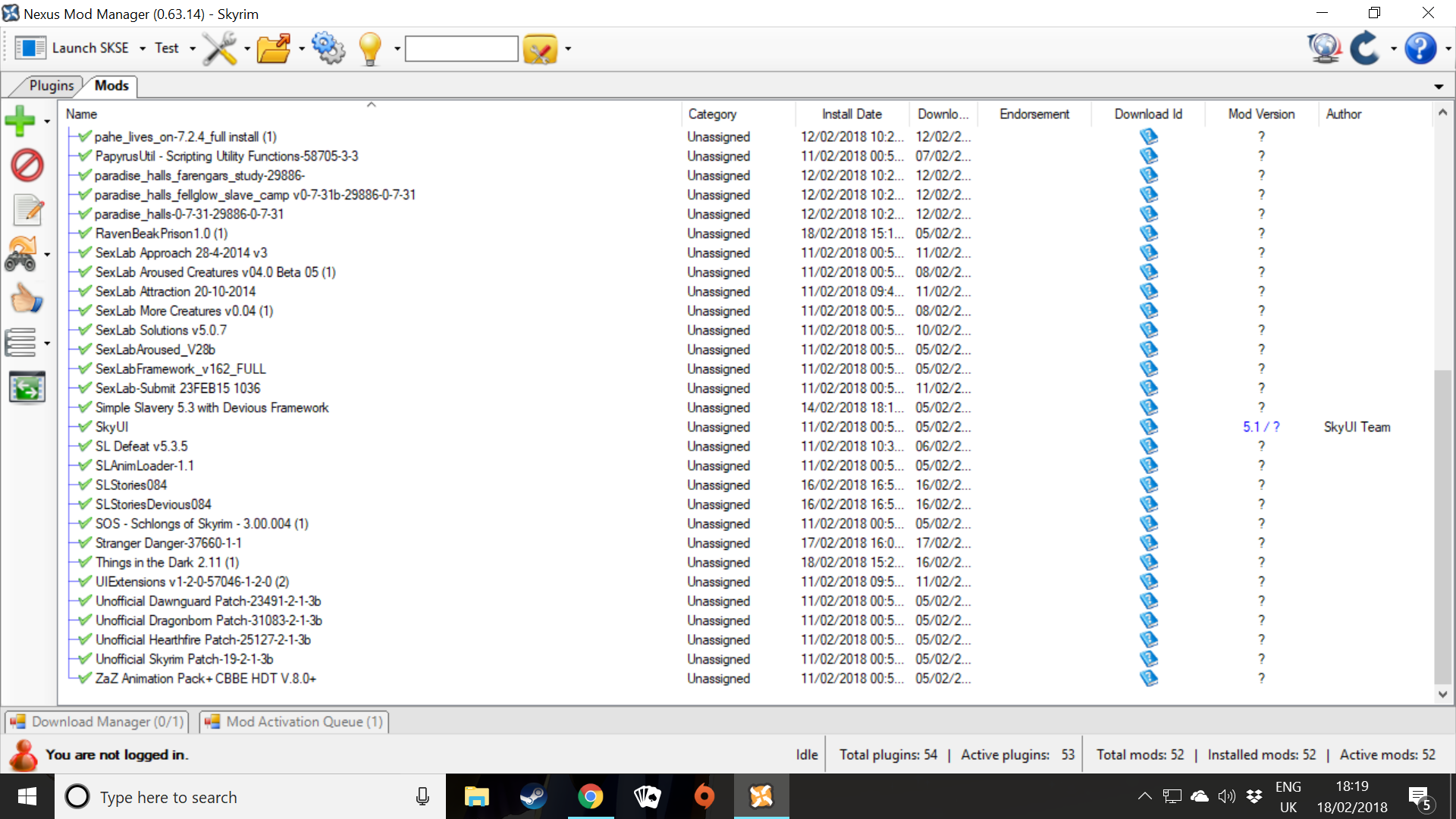 Things in the Dark - Page 86 - Downloads - SexLab Framework LE - LoversLab