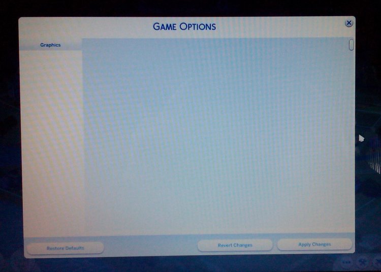 Game Options Not Showing Up The Sims 4 Technical Support Loverslab