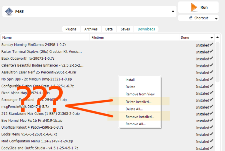[modorganizer] Whats The Difference Between These Two Removal Options General Discussion