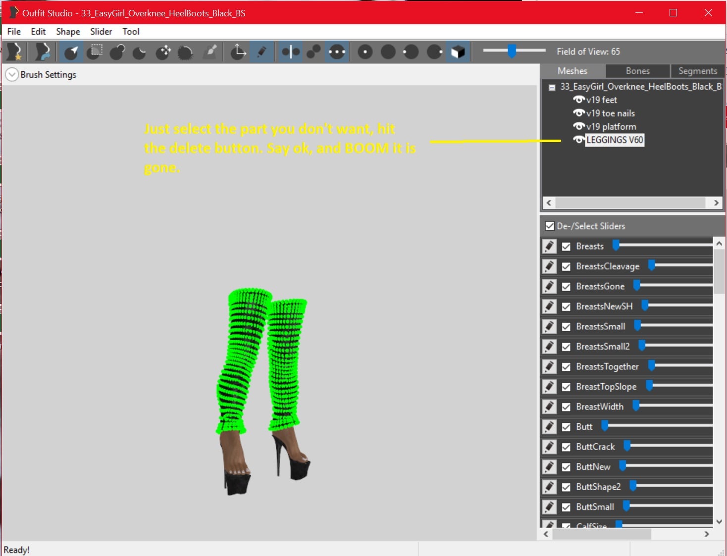 Barefoot shoe/leg armor that works with new UUNP feet and Bodyslide ...