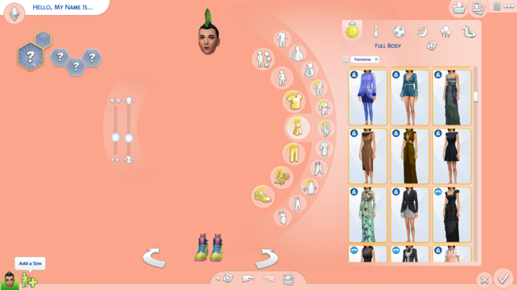 FIXED- Invisible Female body in CAS - The Sims 4 Technical Support ...