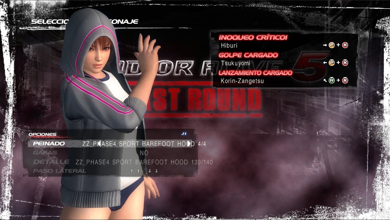 DOA5 Mod Sport Barefoot download [Edit corrections] - Dead or Alive 5 ...
