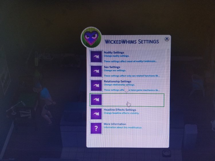 Some Settings Not Showing Technical Support Wickedwhims Loverslab