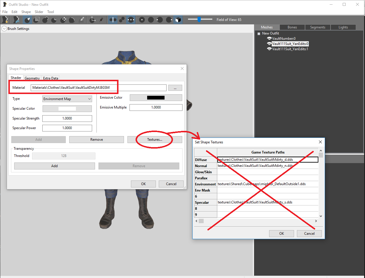 Outfit Studio Newbie Question: Outfit Studio won't save the texture ...
