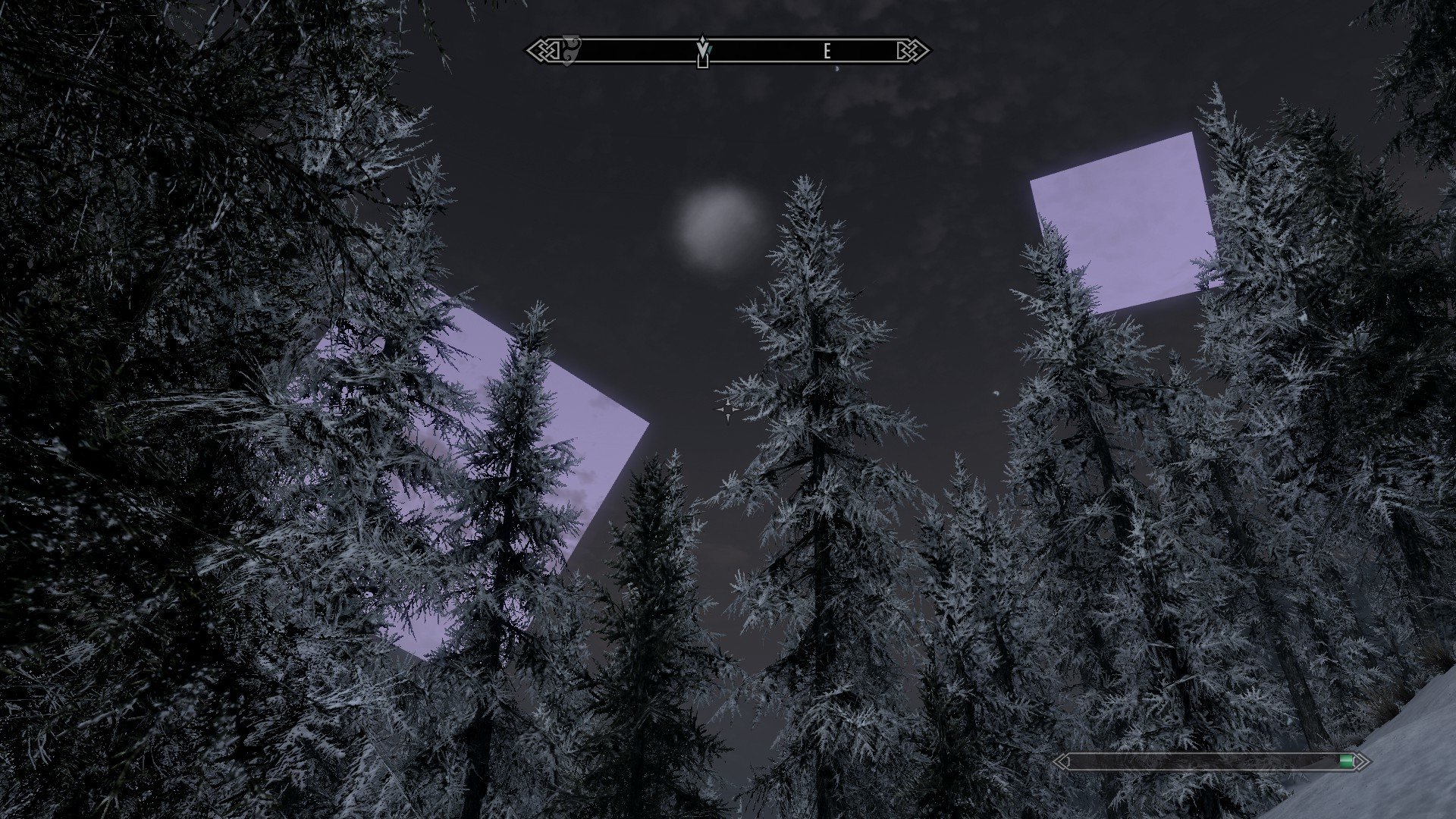 two Weird Diamond shape thing in the sky. - Skyrim Technical Support ...