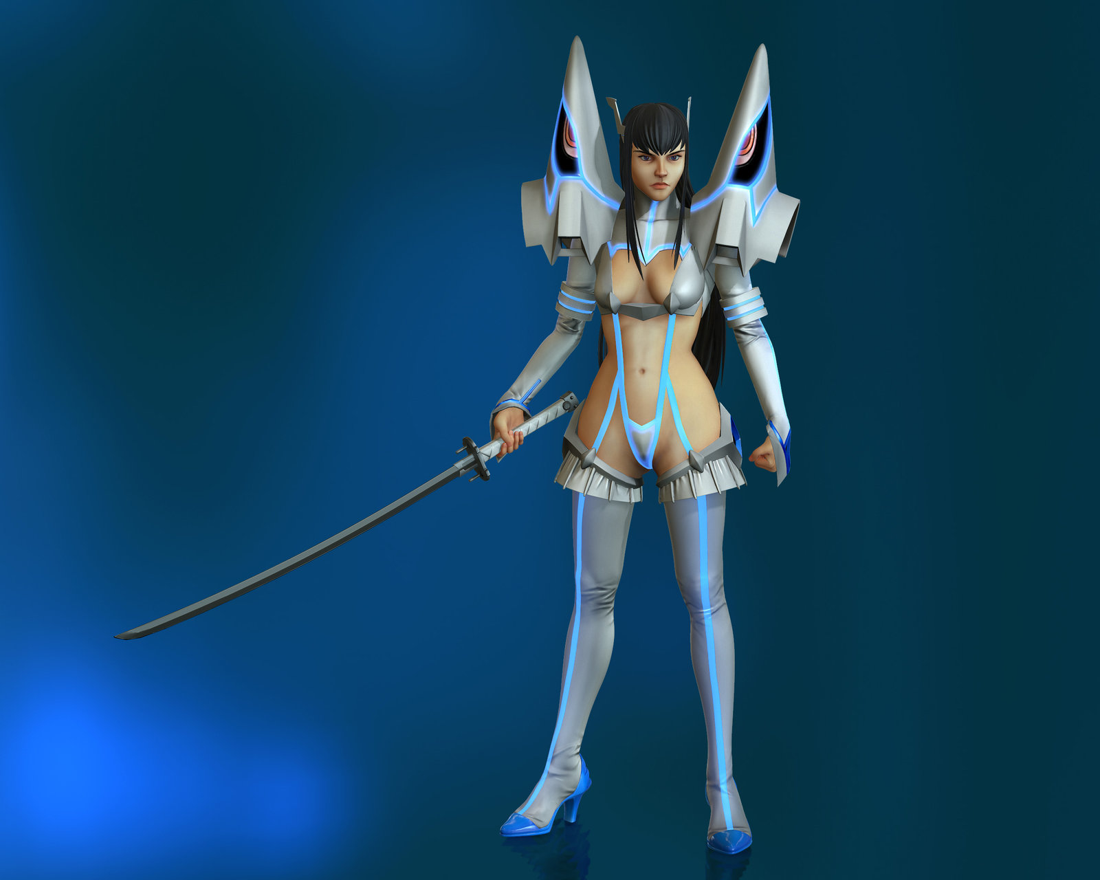 Request Convert Kiryuin Satsuki Final Form To Skyrim Request And Find 7134