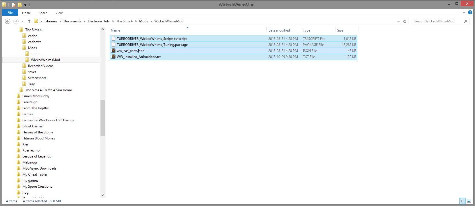 WW errors - Technical Support - WickedWhims - LoversLab