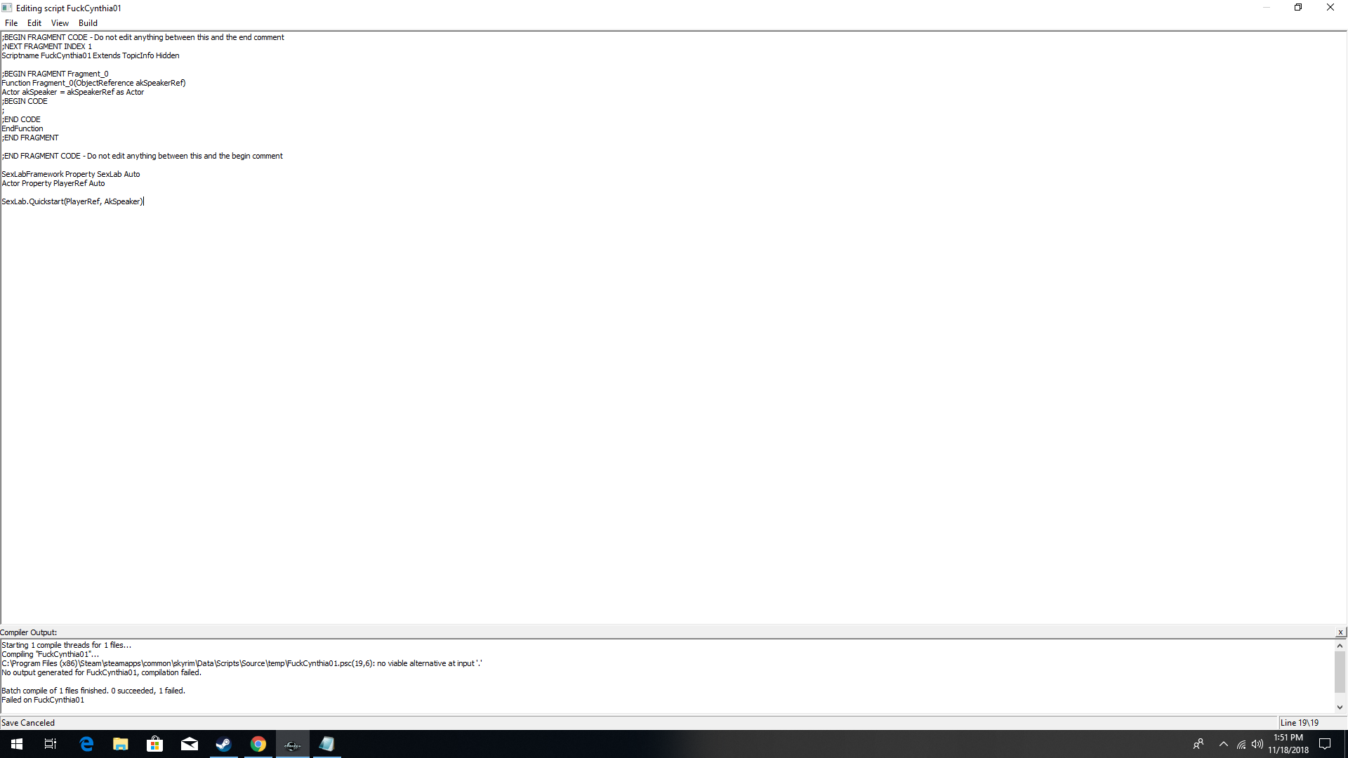 Scripting Question - Skyrim Technical Support - LoversLab