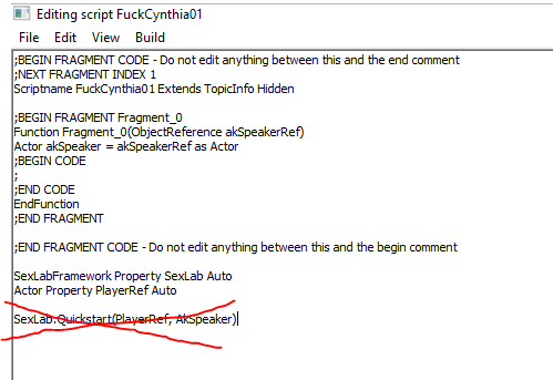 Scripting Question - Skyrim Technical Support - LoversLab