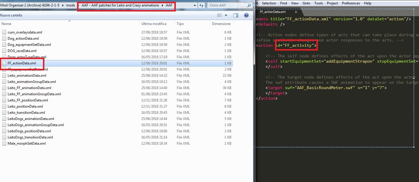 Troubleshooting AAF - Page 7 - Technical Support - Advanced Animation Framework - LoversLab