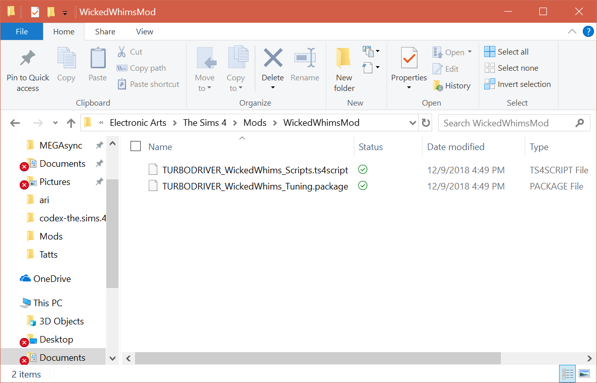 WW properly installed, mods enabled, but not active - Technical Support ...