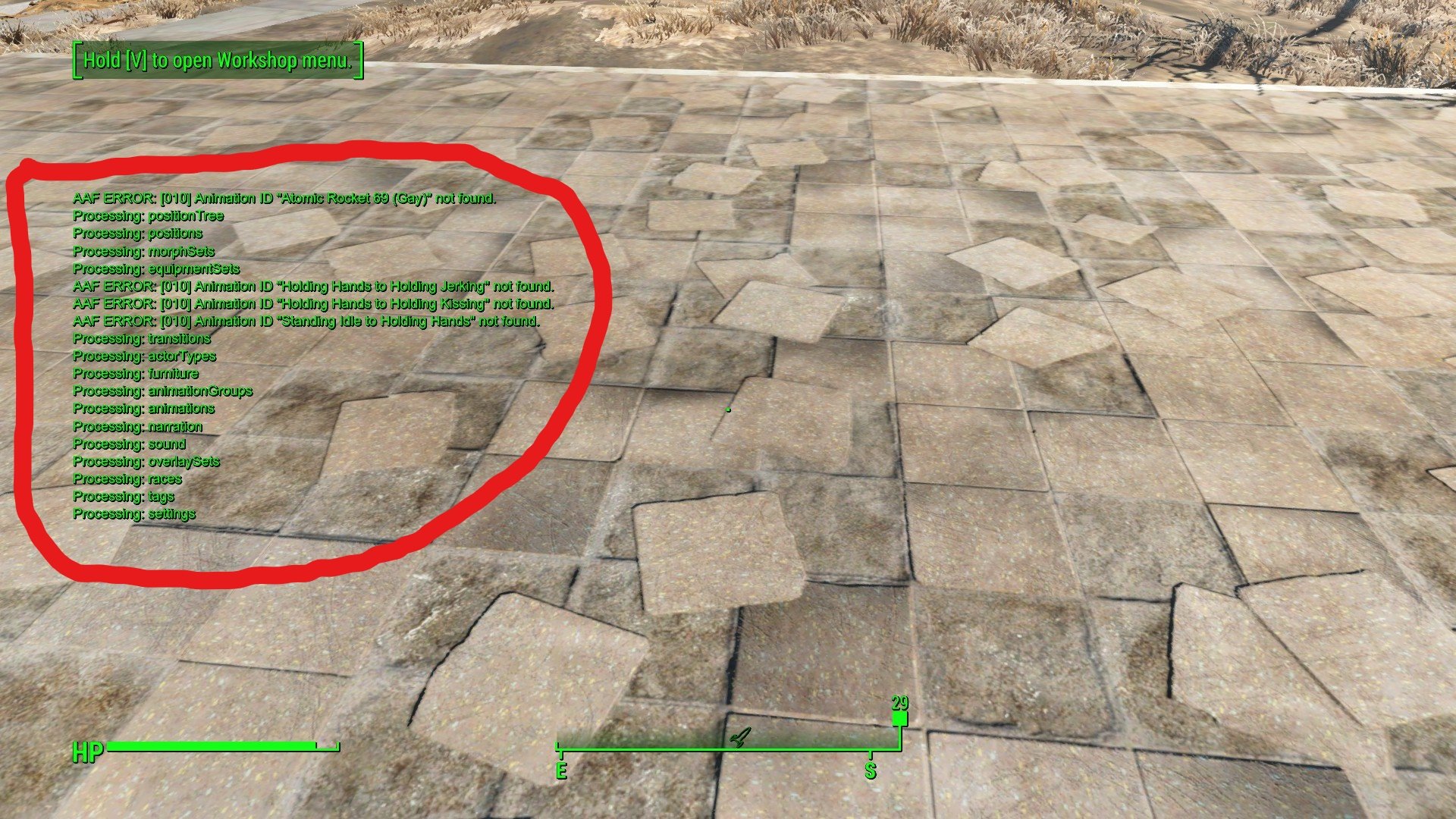 Removing This List From The Screen Fallout 4 Technical Support