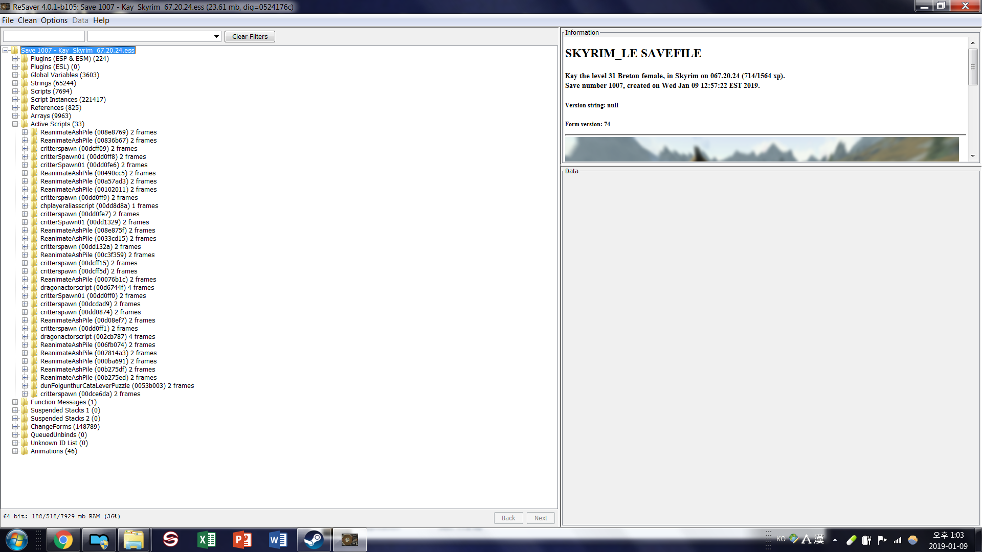 Save Files Cannot Be Read For Cleaning And Load Order Check Skyrim Technical Support Loverslab
