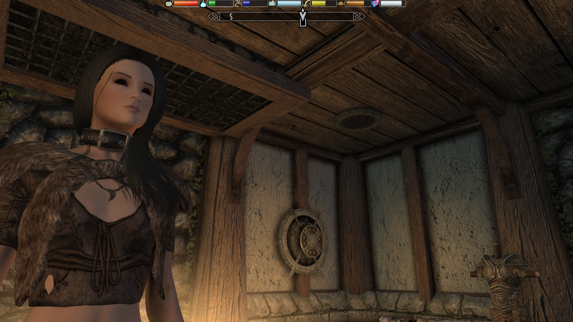 Solved Black Eyes On Players Character When Seen From Below Technical Support Skyrim