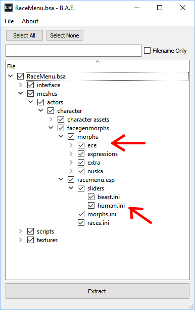 Adding Enhanced Character Edit Enhancer sliders to Racemenu - Skyrim ...