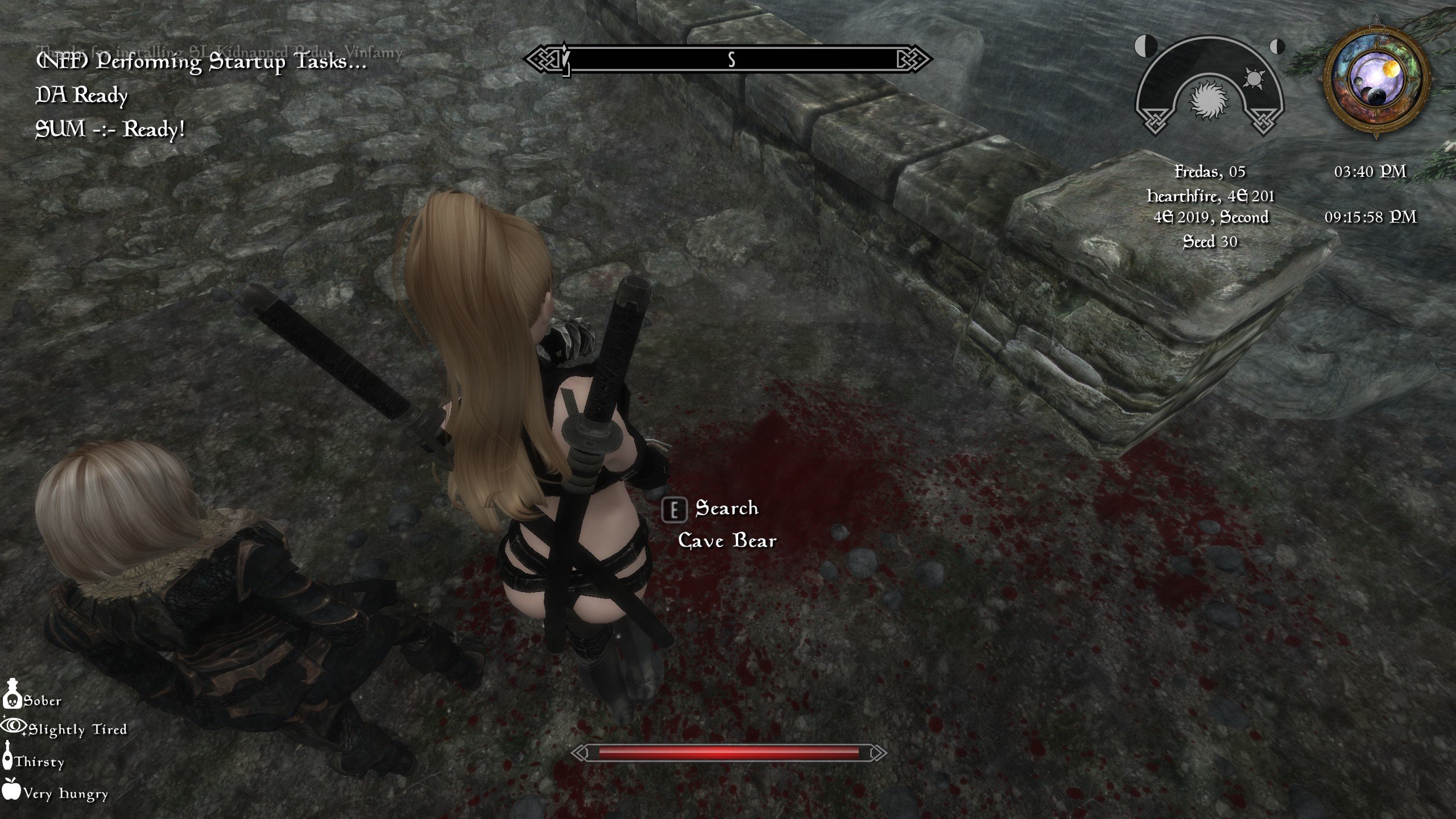 Cave Brear Texture Is Missing And Grass During Night Is Black Under Lights Skyrim Technical