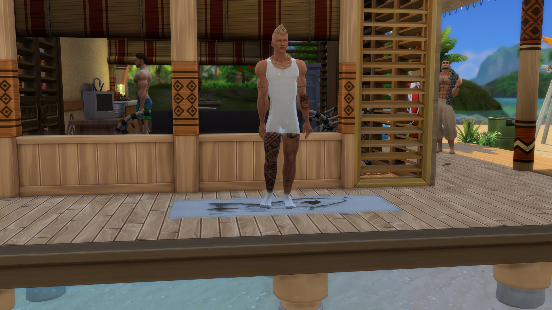 Rhys Calais - Beach Bum Sim - Downloads - The Sims 4 - LoversLab