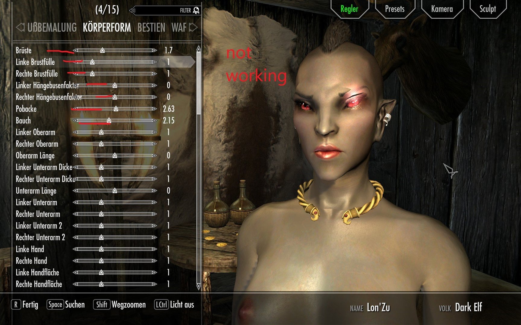 Problem With Racemenu Sliders For Breast Design Not Working Skyrim Technical Support Loverslab 