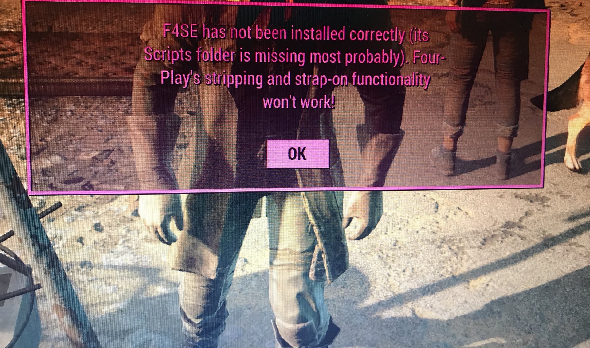 Help Getting F4se Has Not Been Installed Correctly Script Folder Is Missing Fallout 4
