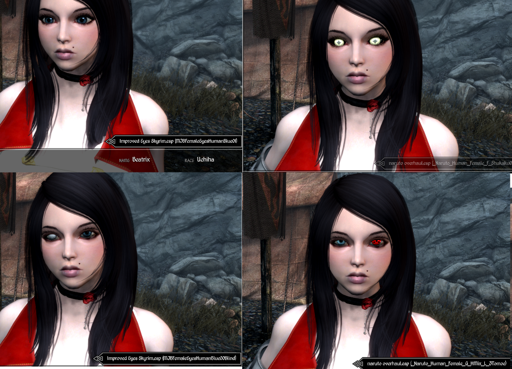 Eyes Are Misaligned But Only On Certain Eyes Within A Mod Technical Support Skyrim