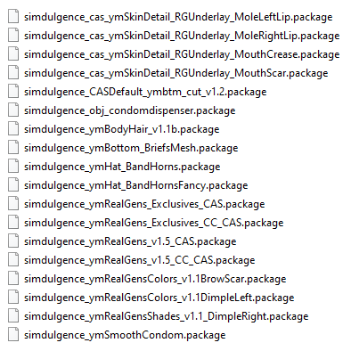 Simdulgence - TS4 RealGens Penis - 14 June 2020, Male Speedo - Page 17 ...