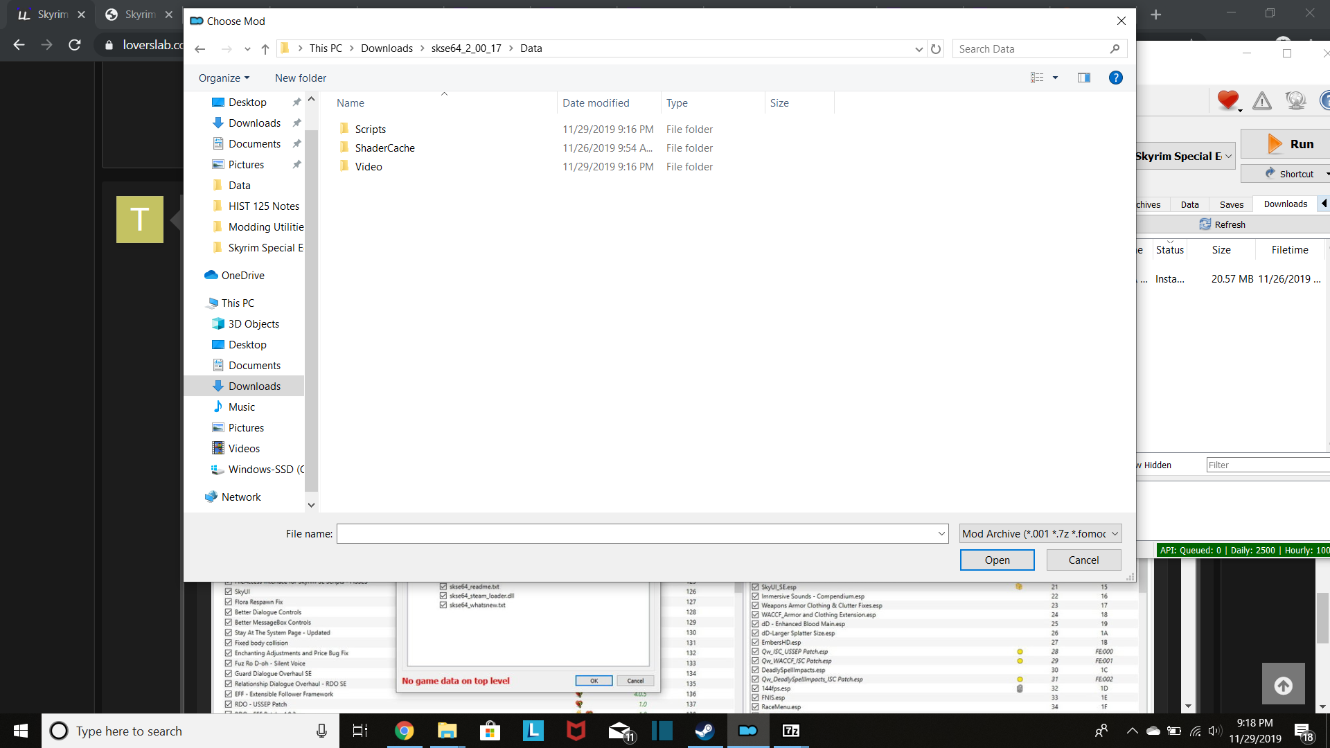 Skyrim Se Help Technical Support Skyrim Special Edition Loverslab