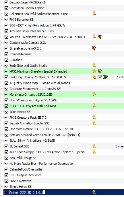 Animal SOS SE - Page 6 - Downloads - Skyrim: Special Edition Adult Mods ...
