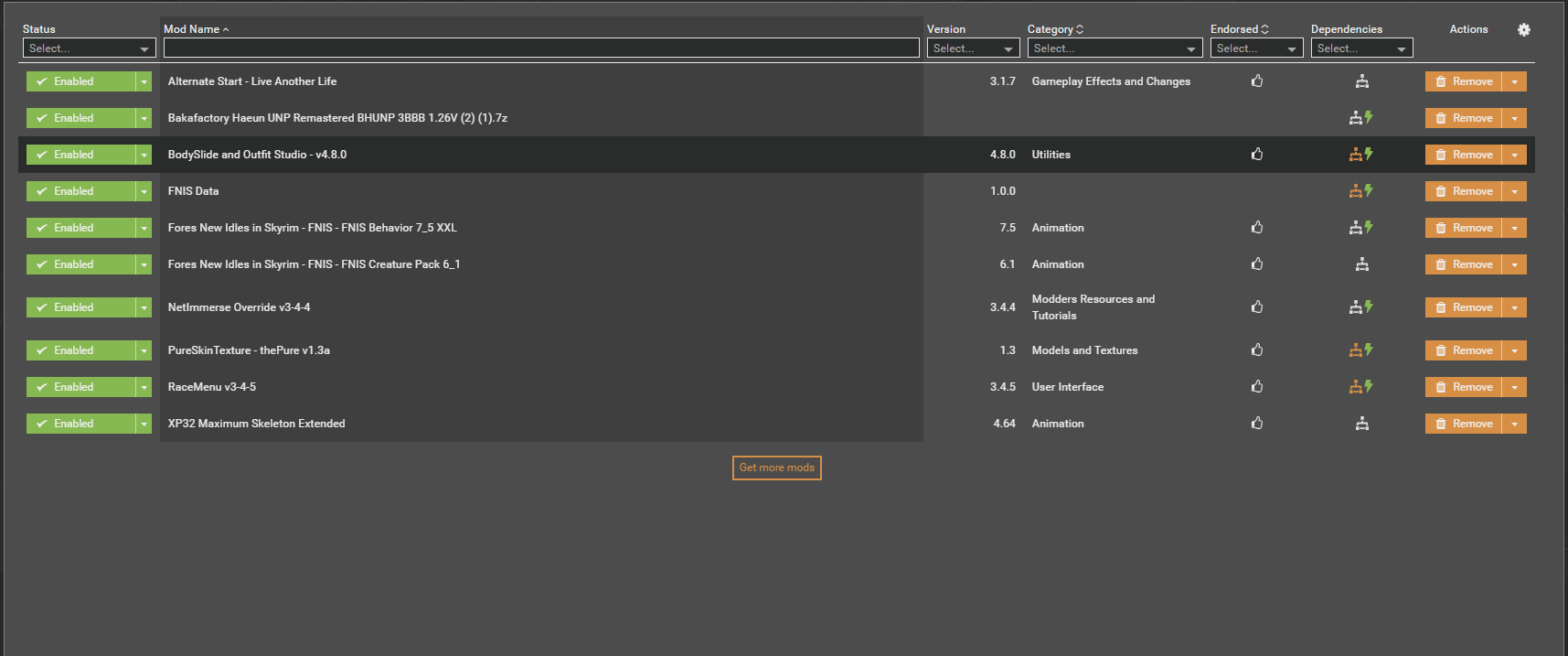 BHUNP TBBP / 3BBB Body for LE - Page 20 - Downloads - Skyrim Adult ...