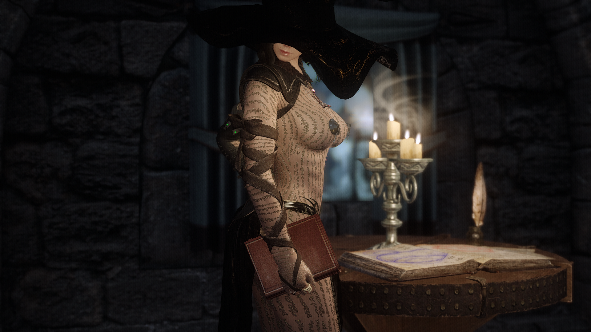 C5kevs Herme Mora Priestess Animated Armor Ultimate Uunp Cbbe Downloads Skyrim Adult And Sex
