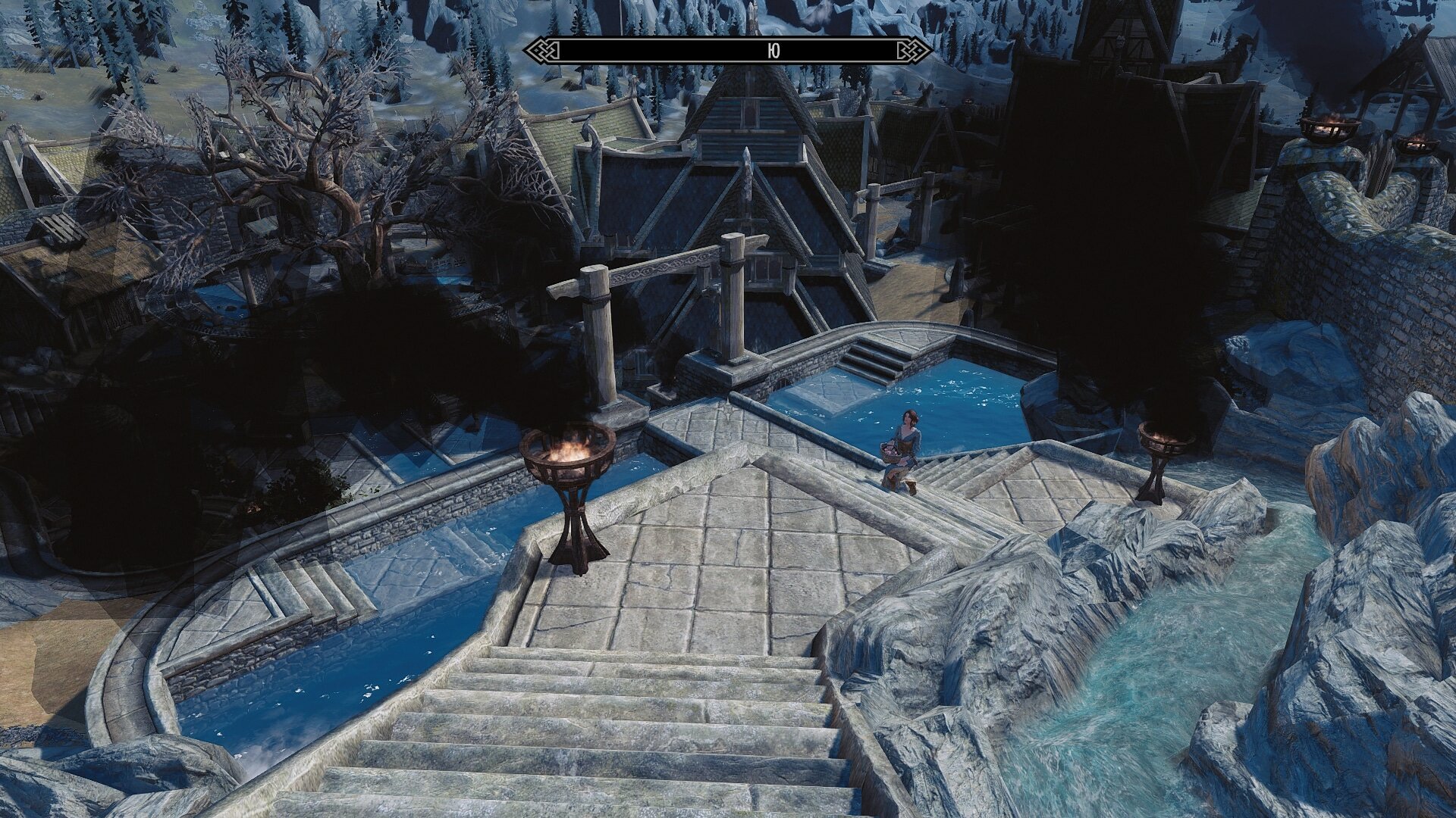 Black Squares With Fire And Water Effect Skyrim Technical Support 