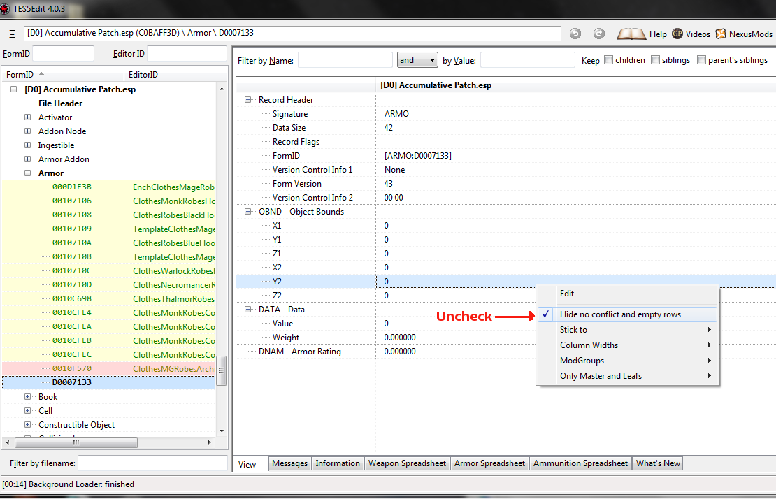 TES5EDIT - adding new keyword KWDA - Skyrim Technical Support - LoversLab