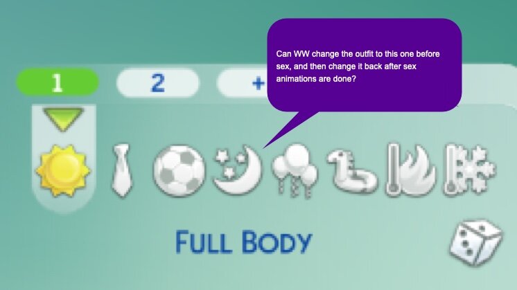 Ww Clothing Choice Wickedwhims Loverslab
