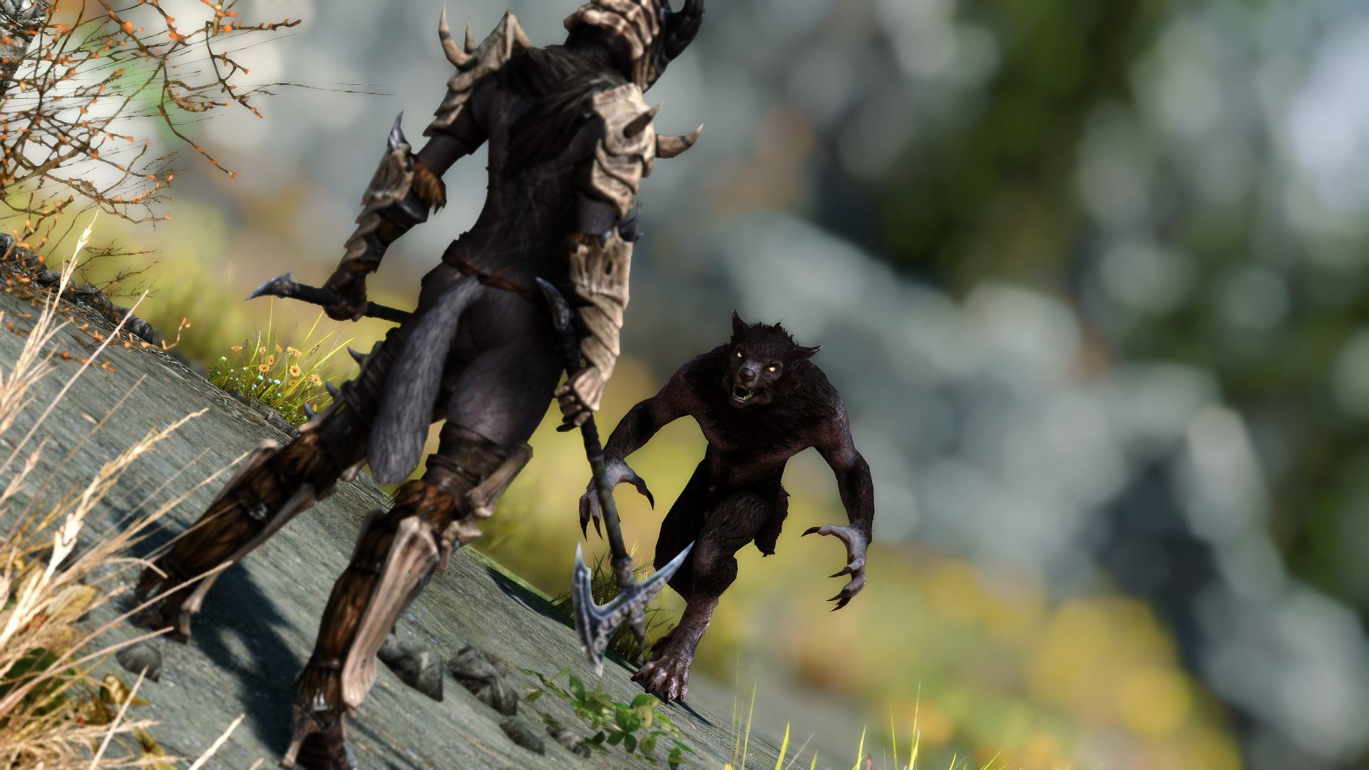 [tons Of Screenshots] Shoral Getting Shagged By A Rare Werewolf The