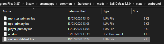 Mod Sexbound Defeat Page 9 Starbound Loverslab